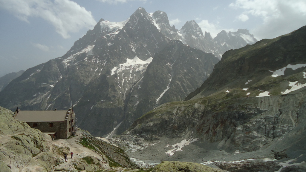 Subida a la Barre des Ecrins. Alpes Franceses. Parque Nacional de los ...